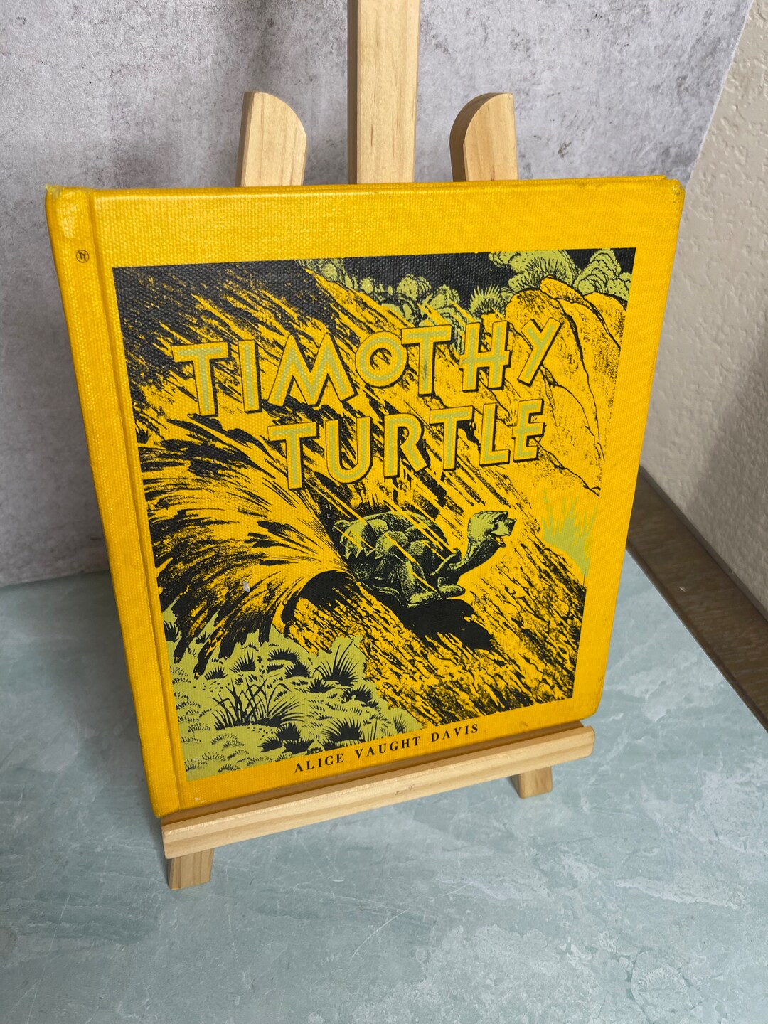 Vintage 1940 TIMOTHY TURTLE Book 1st Edition by Alice Vaught Davis ...