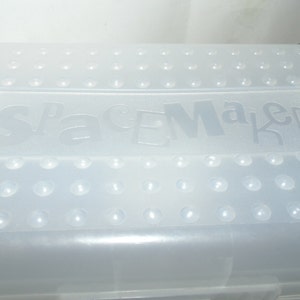 Vintage Spacemaker School Box Pencil Arts Crafts 1990s Clear 8 X 5 - Etsy