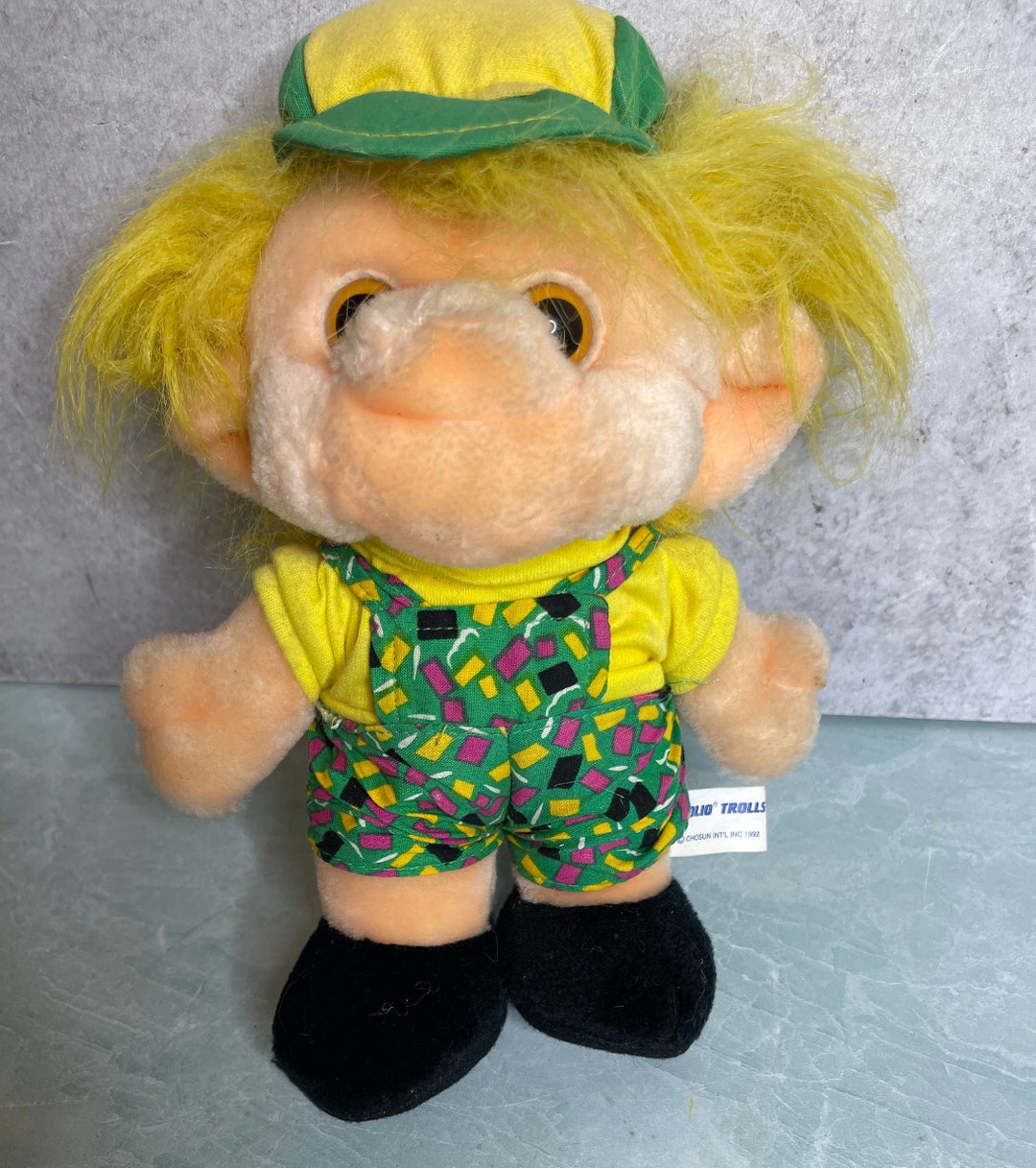 Vintage 1992 Trolio Soft Troll Doll Stuffed Animal Plush 10 Chosun - Etsy