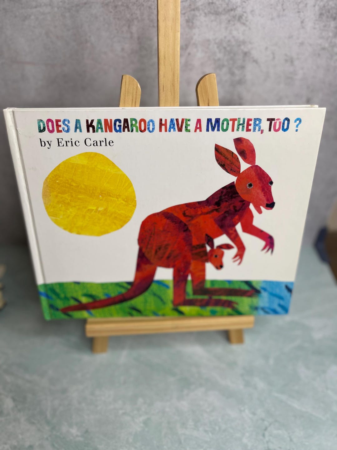 Vintage 2000 Eric Carle Does a Kangaroo Have a Mother Too Book ...