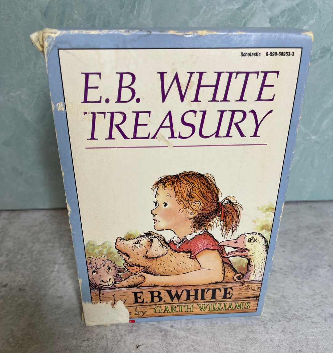 Vintage 70s E.B. White Treasury Softcover Book Set Charlotte's Web ...