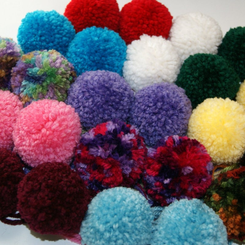 Pom Poms - Etsy