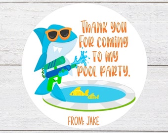 Pool Party Thank You | Etsy