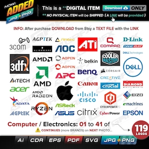 computer logos brand