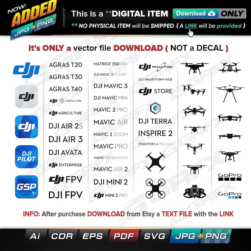 Dji Vector - Etsy