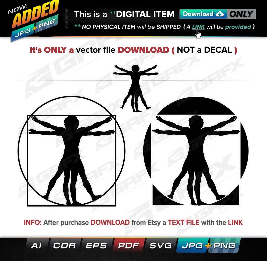 3 Virtuvian Man Vectors Ai, Cdr, Eps, Pdf, Svg and Also Jpg, Png ...