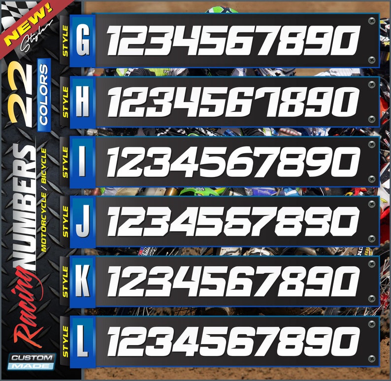 Race Car numbering : r/identifythisfont