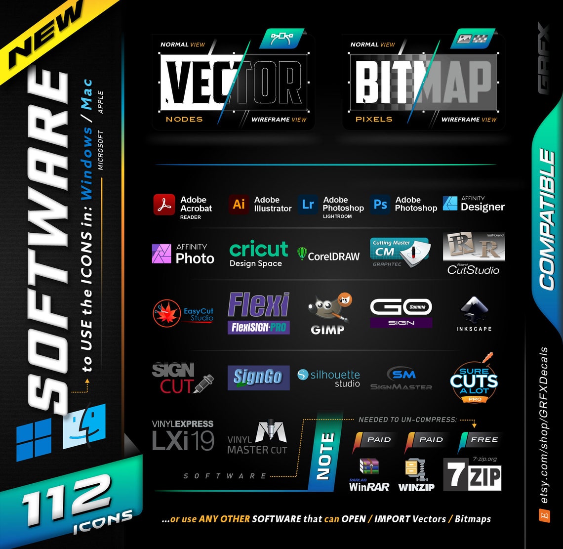 112 Social Media Icons: Square solid Black Bitmap Jpg Png - Etsy