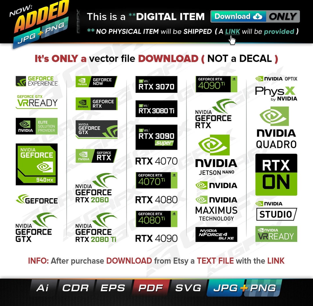 32 Nvidia Geforce Logos Vectors Ai, Cdr, Eps, Pdf, Svg and Also Jpg ...
