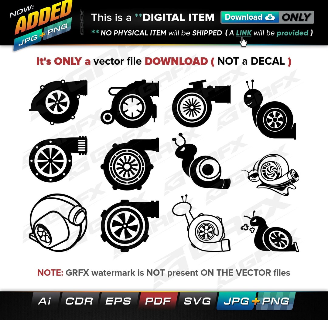 12 Turbo Snail Vectors Ai Cdr Eps Pdf Svg Also Jpg Png - Etsy