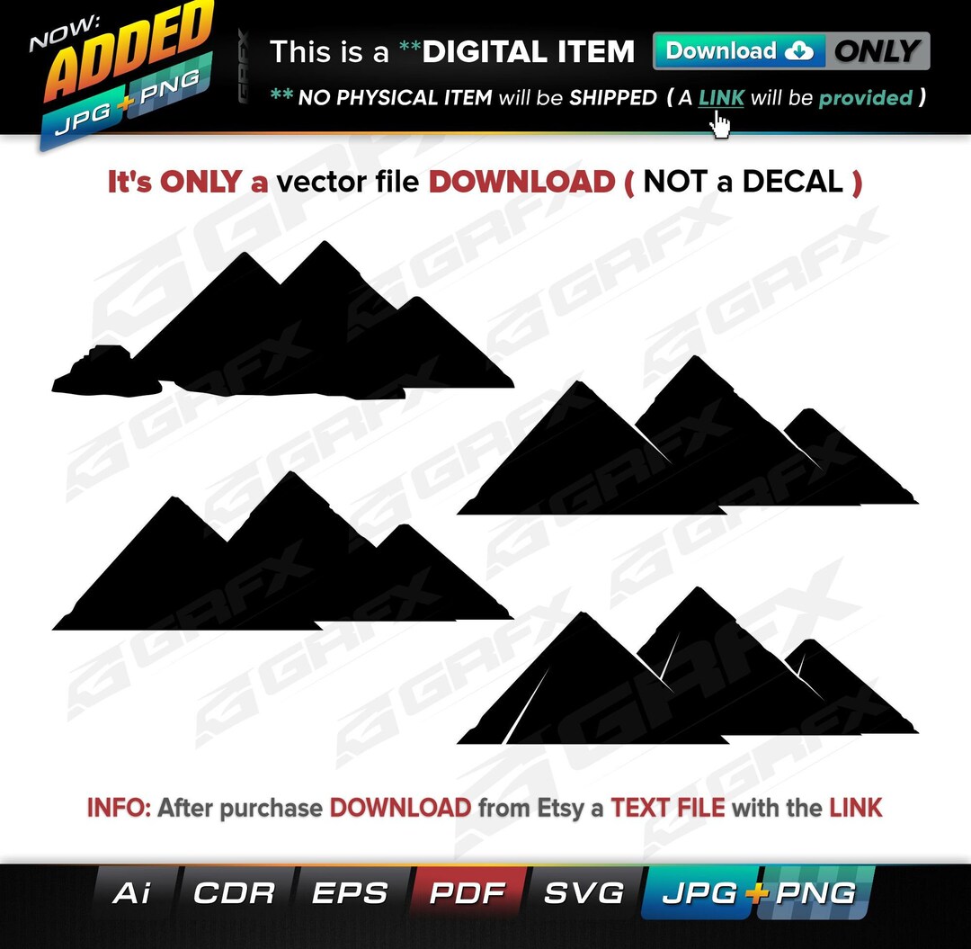 4 Pyramids Vectors Ai, Cdr, Eps, Pdf, Svg and Also Jpg, Png - Instant ...