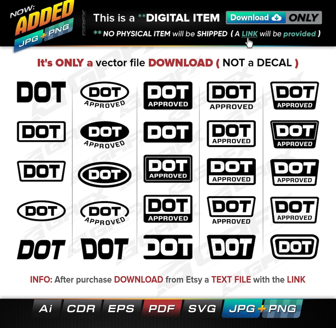 25 DOT Regulation Helmet Vectors Ai, Cdr, Eps, Pdf, Svg and Also Jpg ...