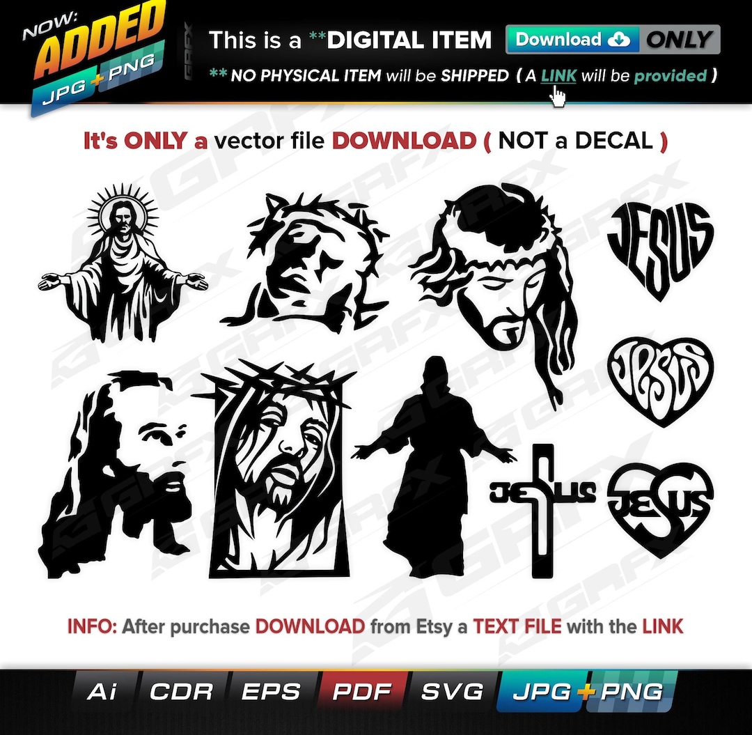 10 Jesus Christ Vectors Ai, Cdr, Eps, Pdf, Svg and Also Jpg, Png ...