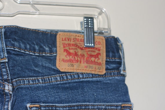 vintage 505 Levi's 31 x 32 - Gem