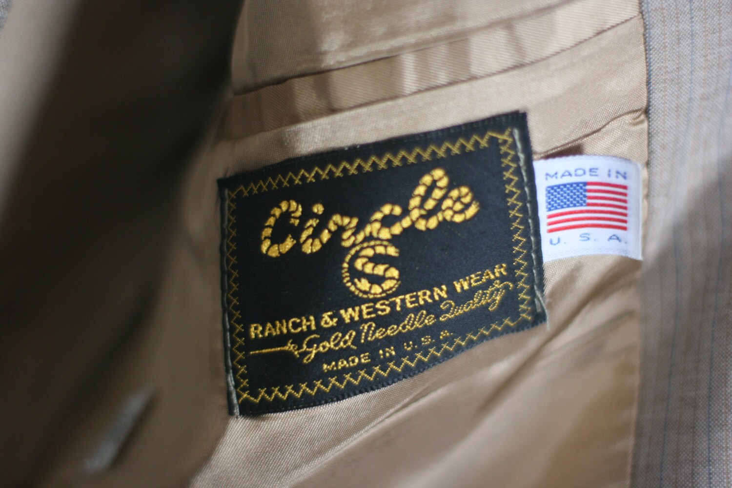 Vintage Men's Western Suit Circle S Ranch Wear Size 40 - Etsy