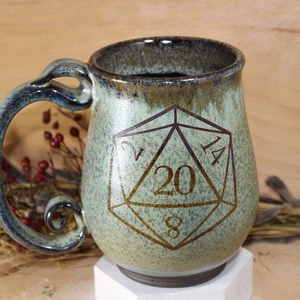 D Handled Mug - Etsy