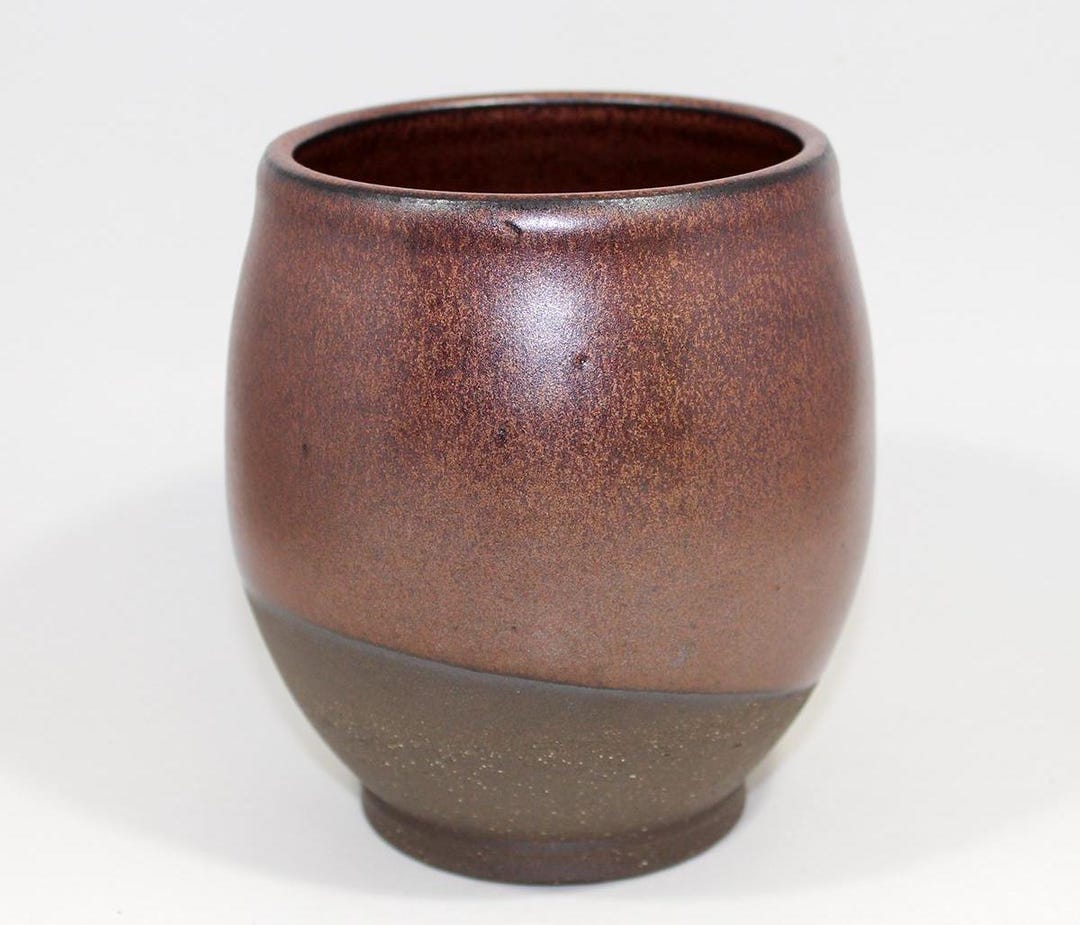 Tall Profile Copper Red Vase Style Planter Plant Pot - Etsy
