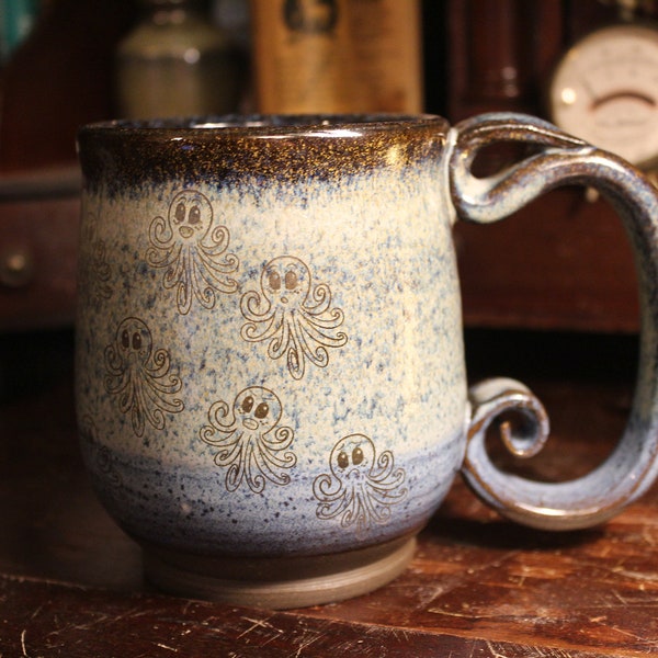Octopus Mugs - Etsy