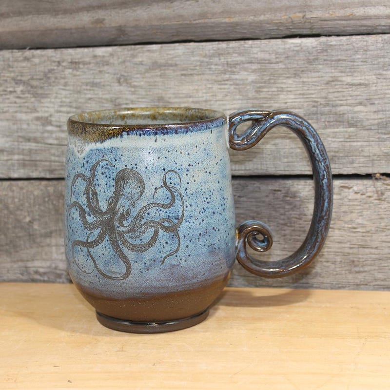 Octopus Mugs - Etsy