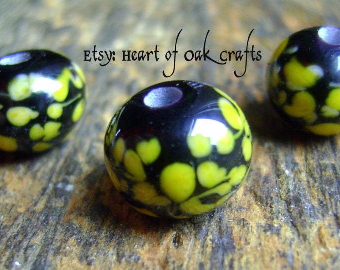 Bead Pattern 66a: Yellow Crumb Bead reproduction - Etsy