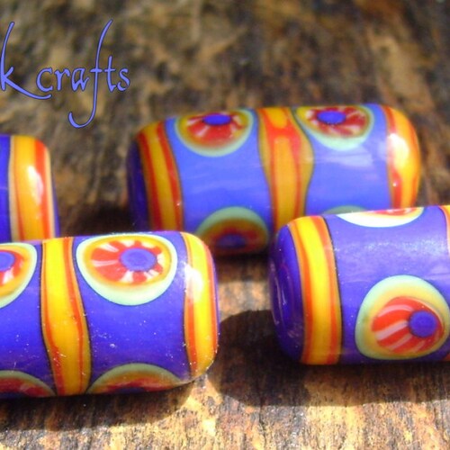 Bead Pattern 51: Viking Murrini Barrel Bead reproduction - Etsy