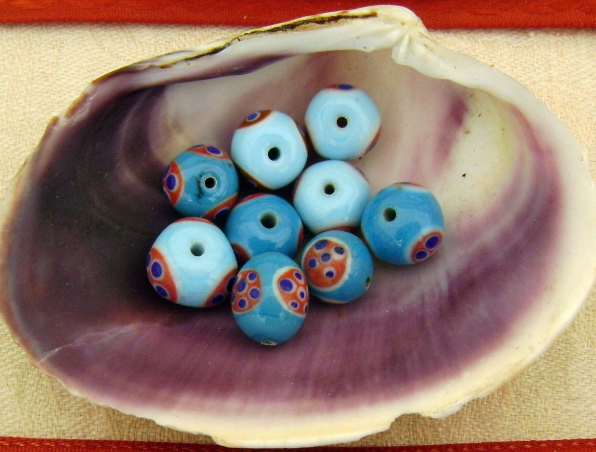 Bead Pattern 10: Irish Complex Dot Bead (reproduction) - Etsy