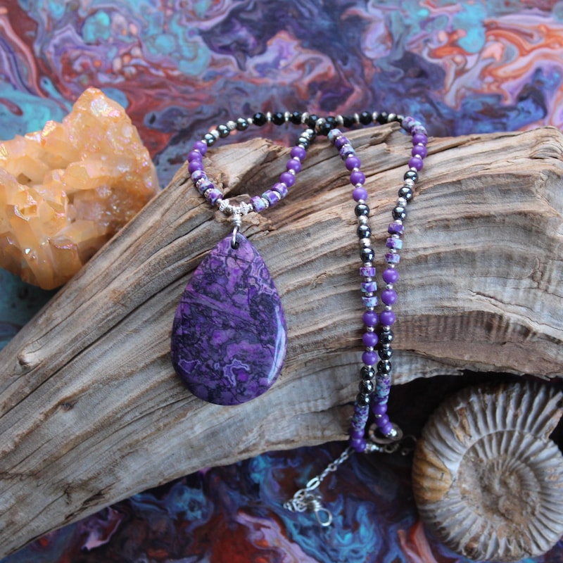 Purple Jasper - Etsy