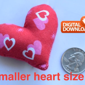 ITH Heart Plush in the Hoop Embroidery Hearts for Valentine's Day Quick ...