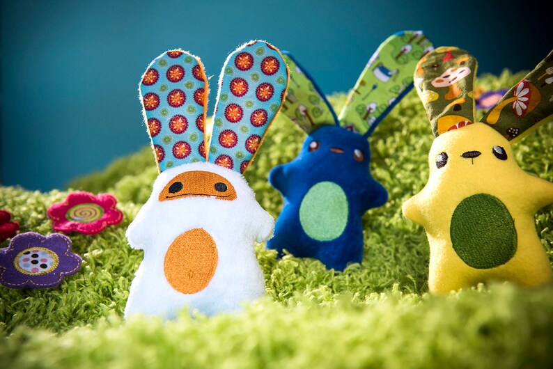 Baby's First Easter Easter Bunny Stuffies Basket - Etsy