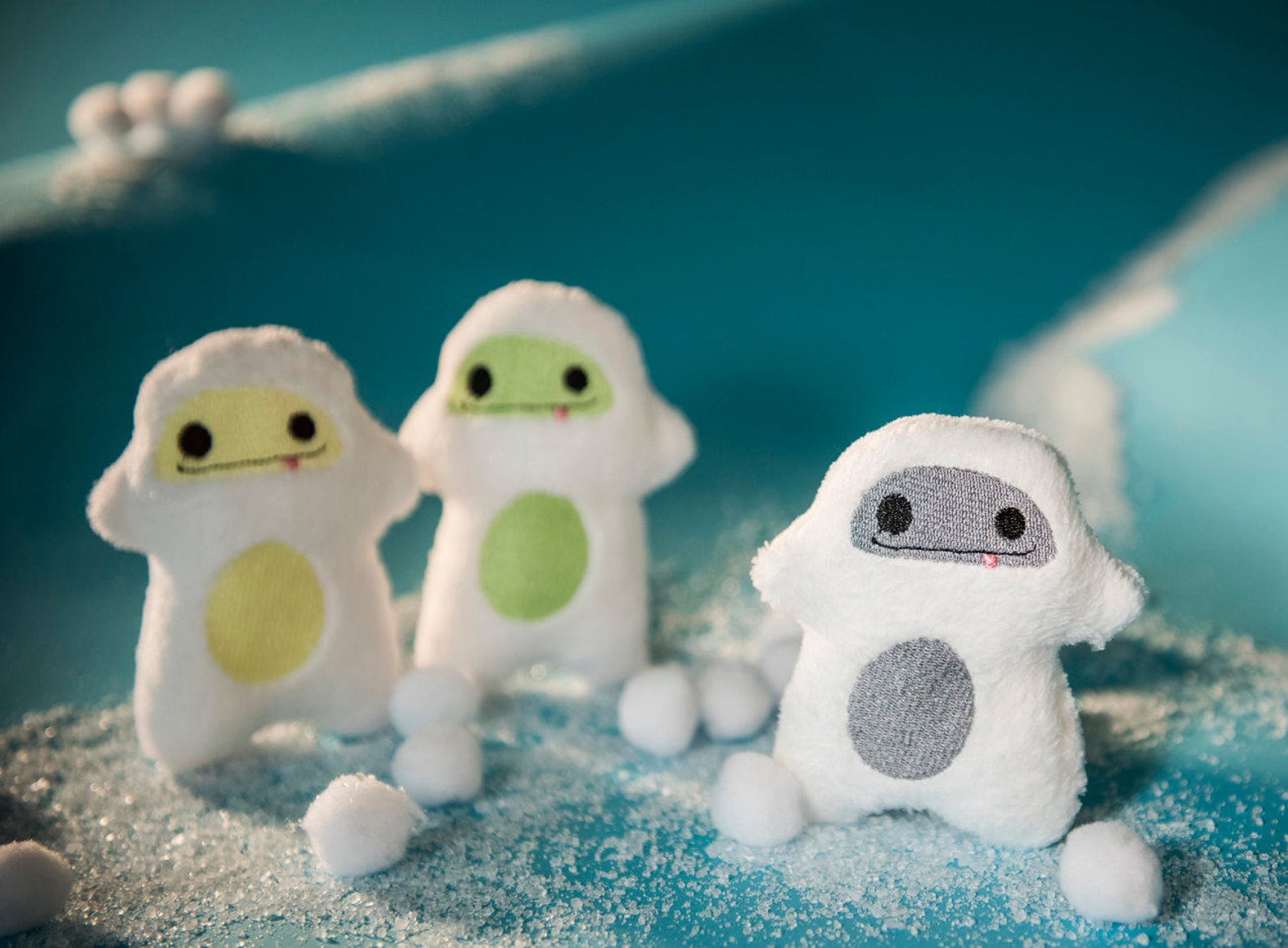 Pick a Color Yeti Abominable Snowman Mini Snow Stuffies - Etsy