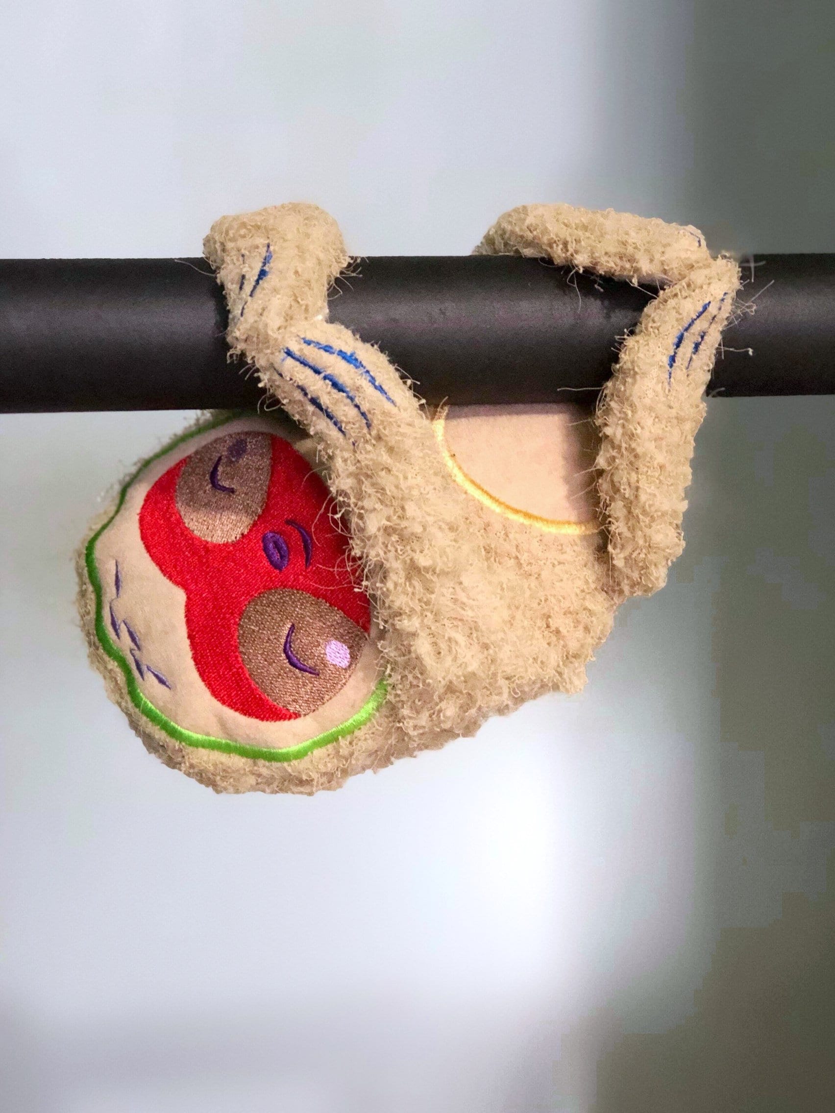 ITH SLOTH Plush 5x7 - in the Hoop Digital Embroidery Design - Sloth ...