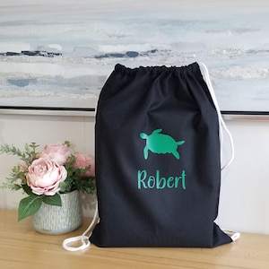 Camp Backpack, Personalized Beach Backpack, Kids Pool Drawstring ...
