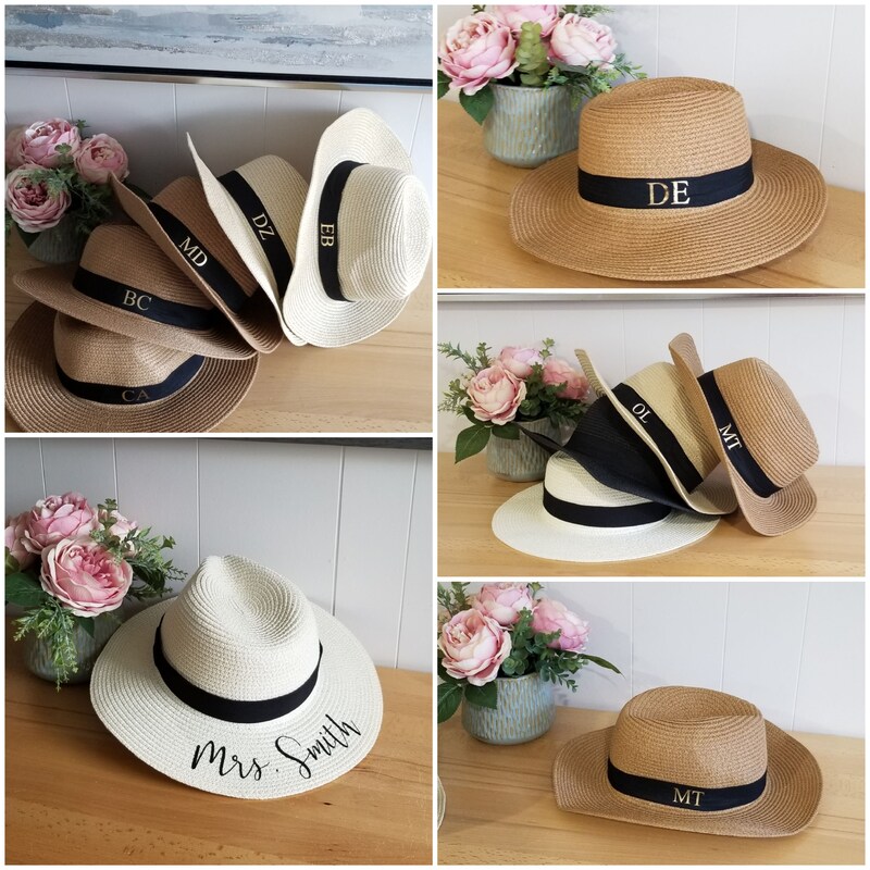 Custom Beach Hat - Etsy