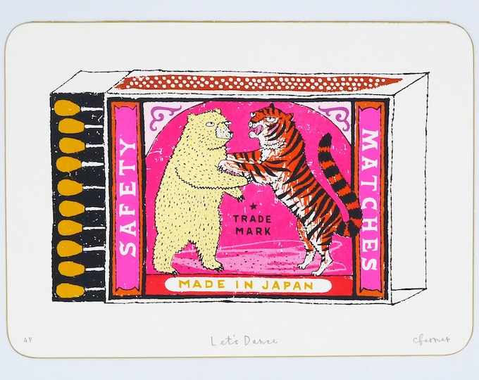 Mario, Pauline and Donkey Kong Riso Risograph 2 Colour Print Screen ...