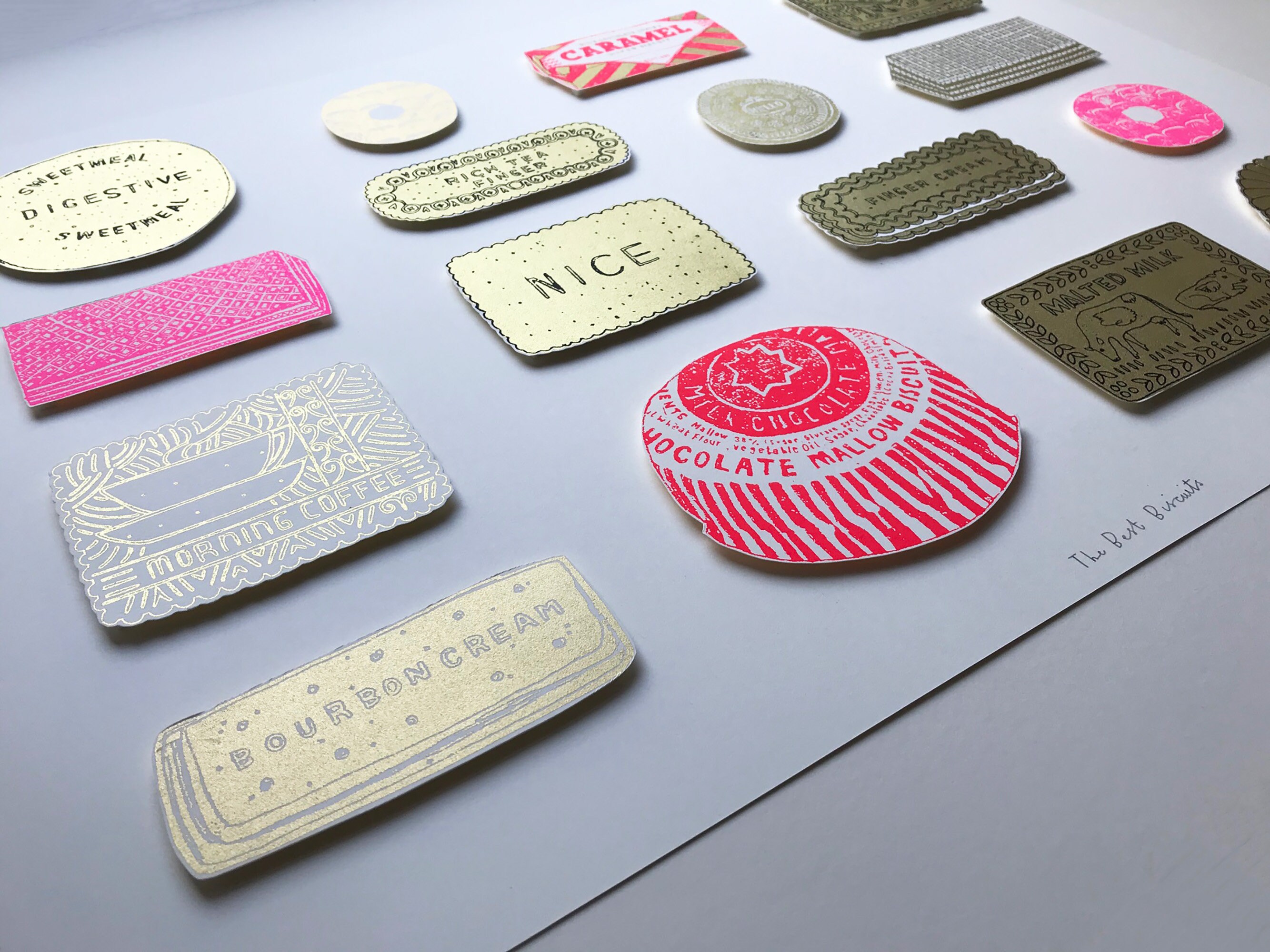 A2 Biscuit Collage All The Best Biscuits | Etsy