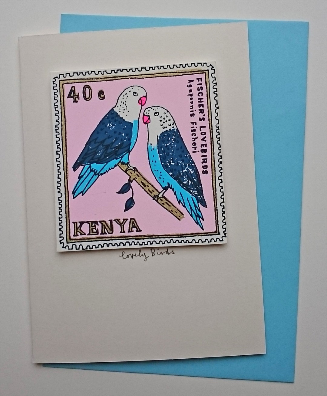 Love Birds Card - Etsy
