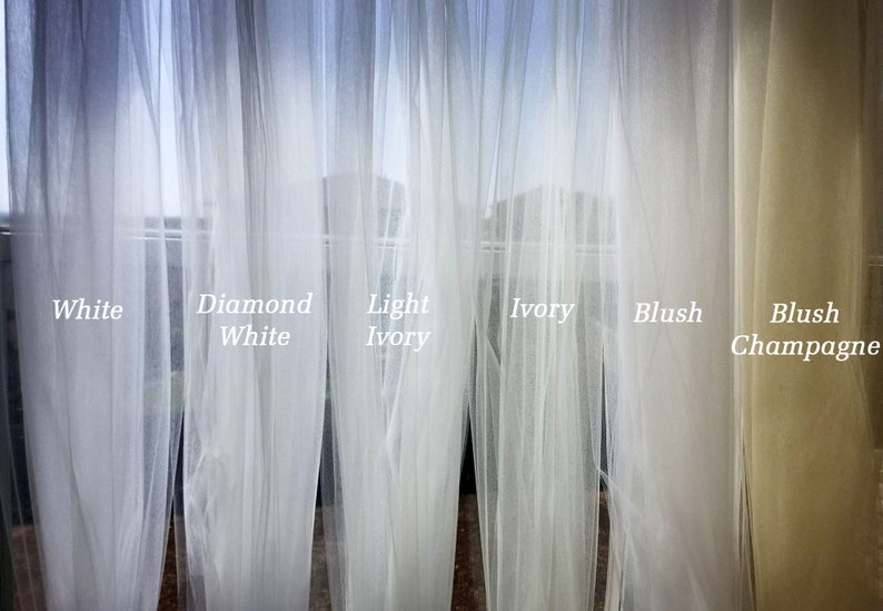 Wedding Veil TULLE SAMPLE White Diamond White Light - Etsy