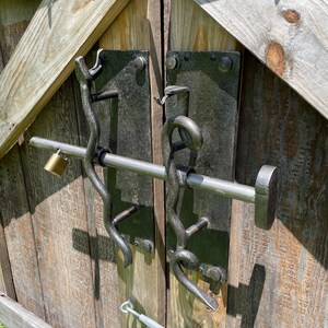 Custom Goth Steel Door Handles and Lock - Etsy