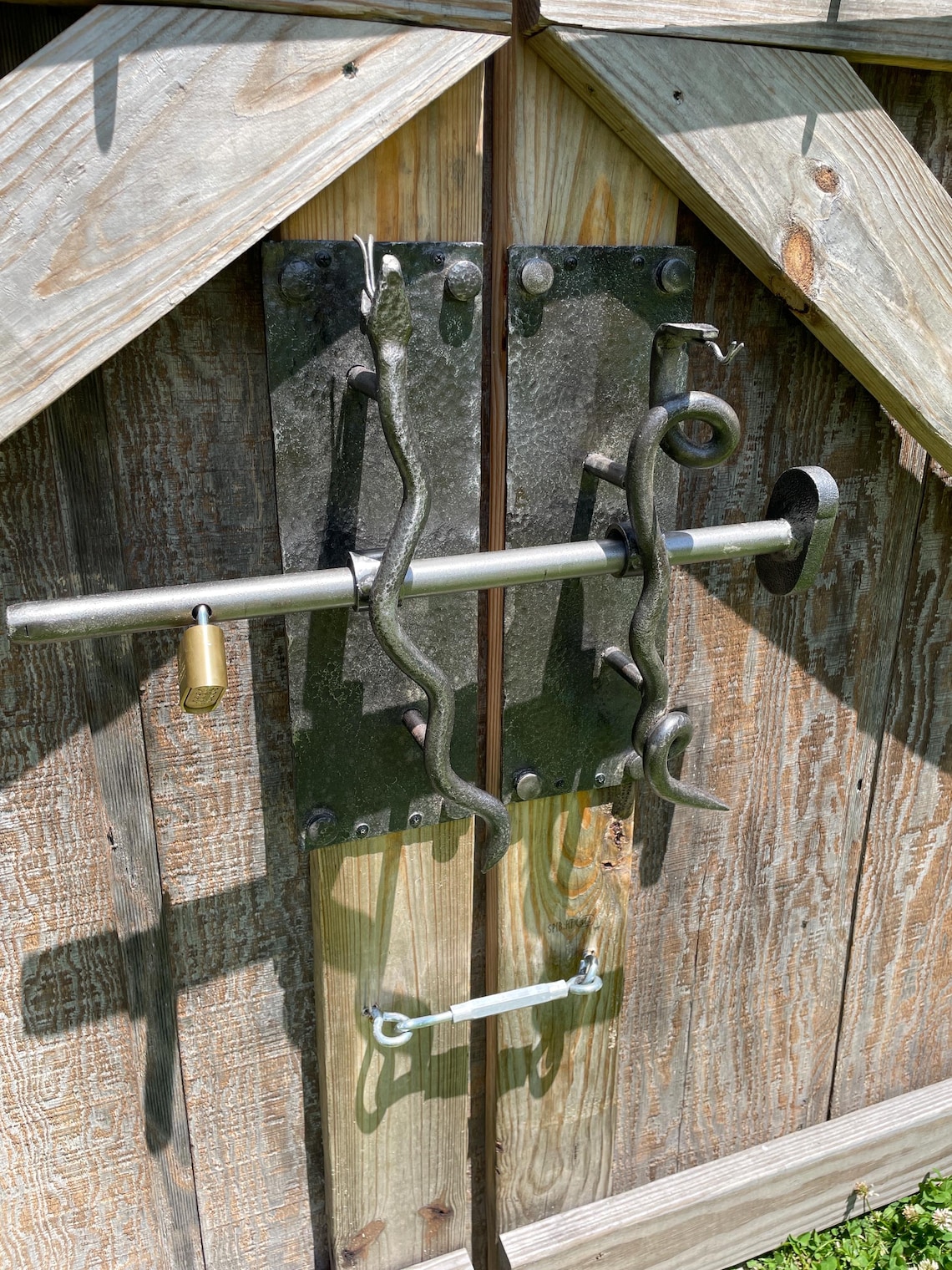 Custom Goth Steel Door Handles and Lock - Etsy