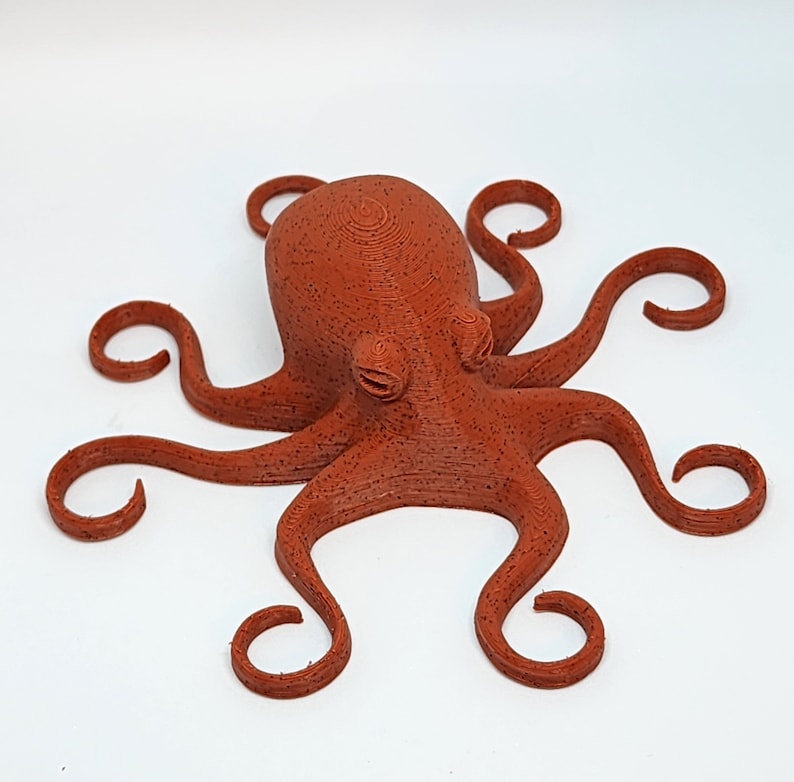 3D Printed Octopus Marble Stand - Etsy