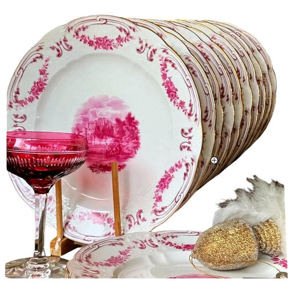 Minton Pink - Etsy