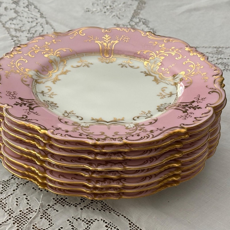 Antique China Set - Etsy