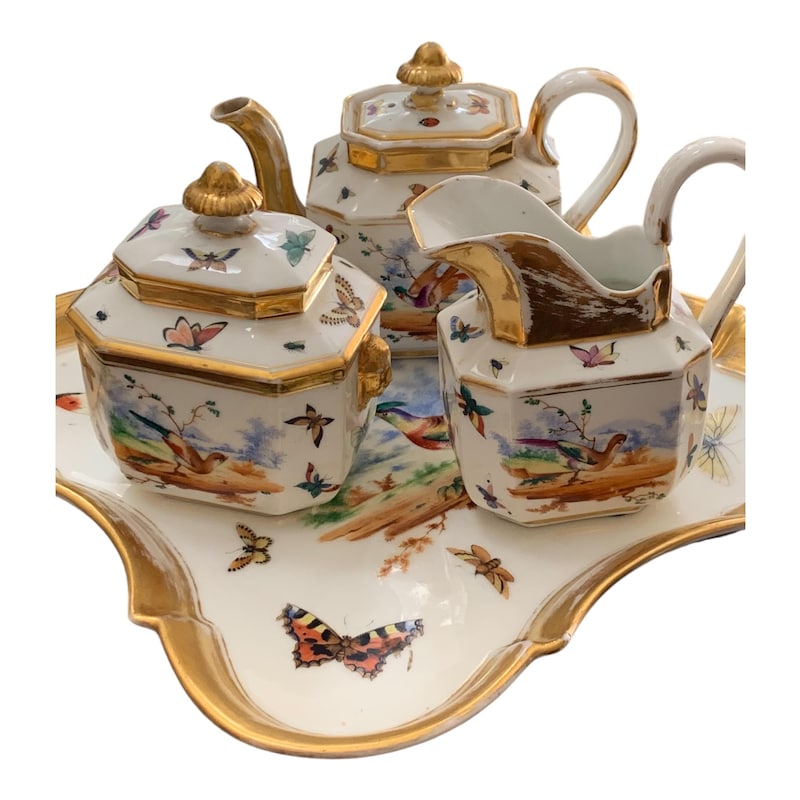 Antique China Set - Etsy