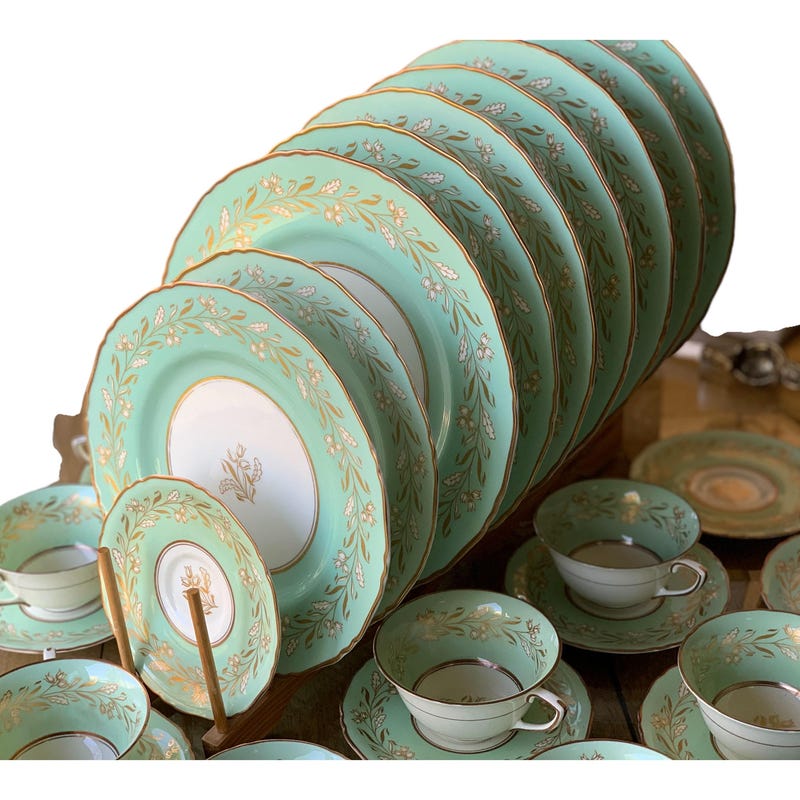 Green Dinnerware - Etsy