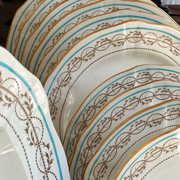Turquoise Gold China - Etsy