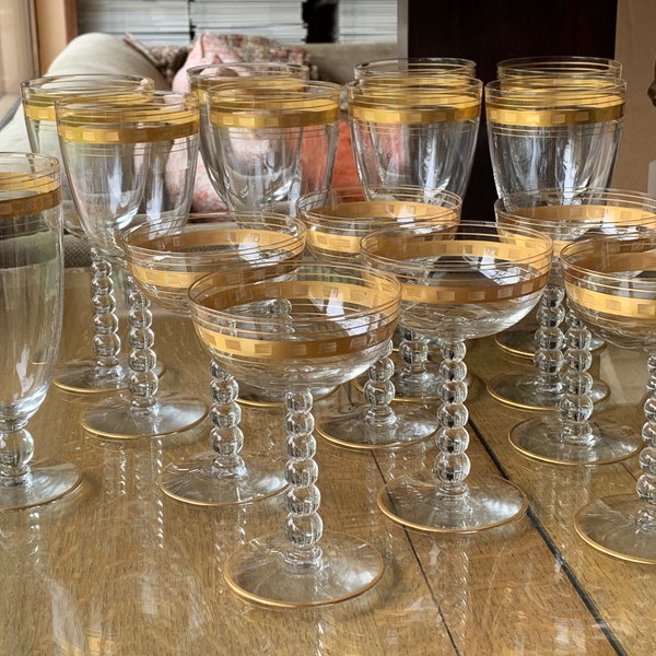 Antique Crystal Glassware - Etsy