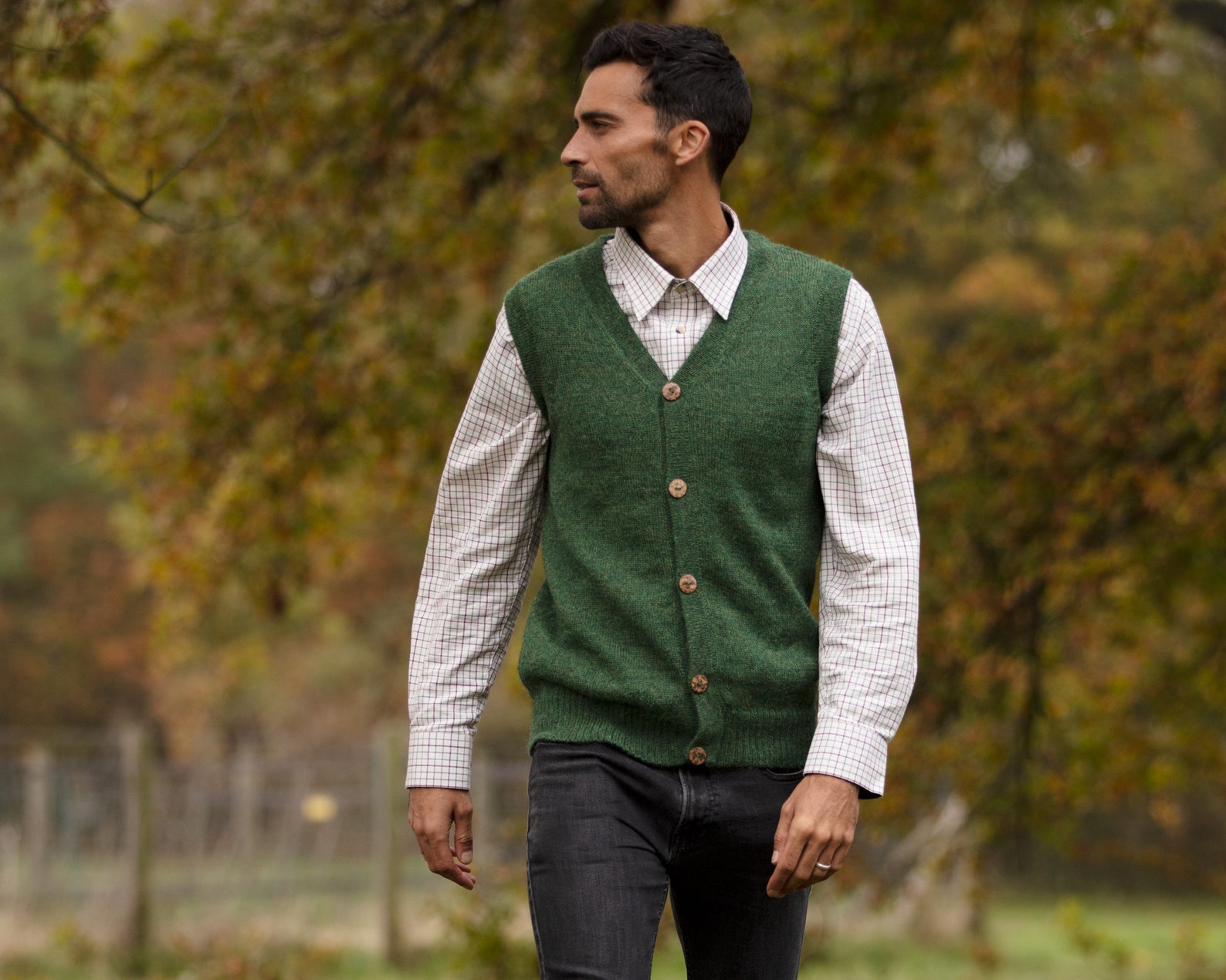 Vest, Knitted, 100% Alpaca Wool, Men's Sleeveless Sweater, Warm Knit ...