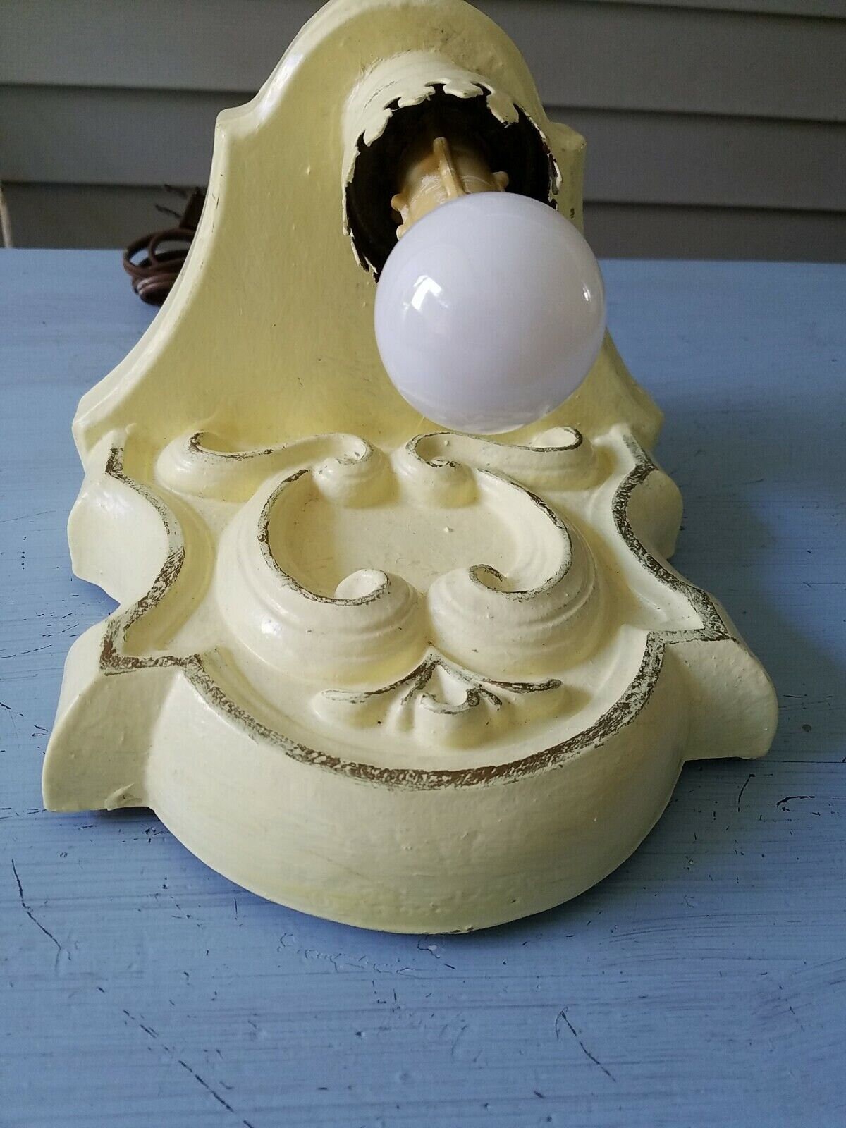 Vintage Granny Cottage Wood Wall Corbel Sconce Lamp Light - Etsy