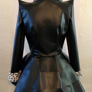 Cruella Pointed Shoulder Jacket - Etsy