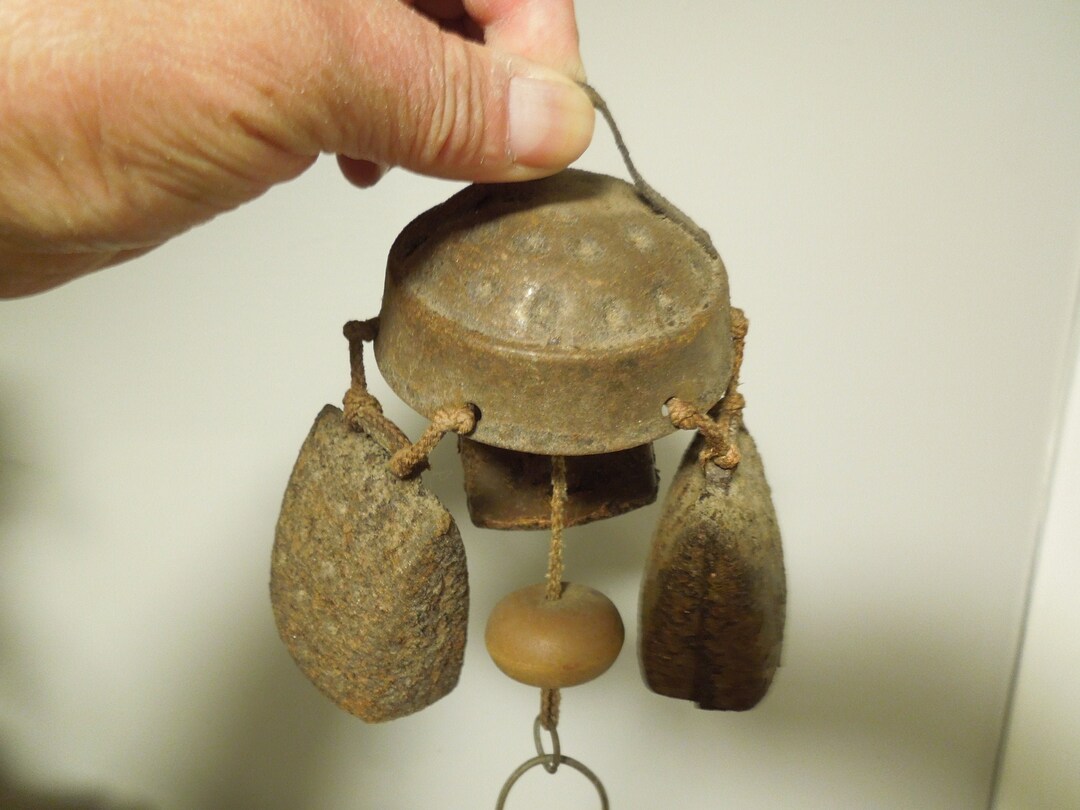 Rustic Antique Wind Chime, Ancient Tribal Bells, Middle Eastern Sounds ...